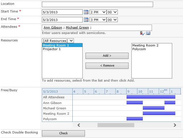 Reservation Of Resources In SharePoint 2013 And SharePoint 2013 Online 